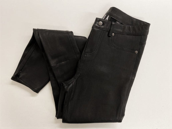 VEDA Leather Pants Black Size Medium Skinny Leggings – Celebrity Owned